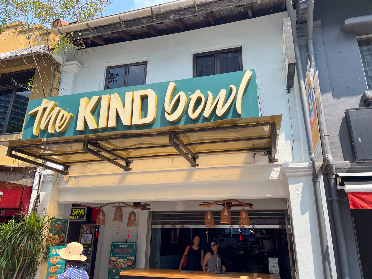 The Kind Bowl... Plant based option along Killiney Road.