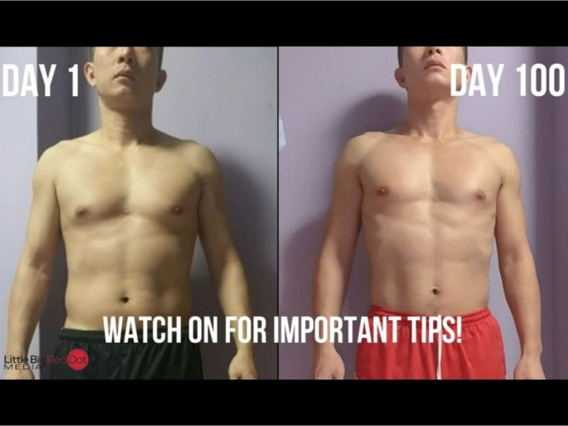 My 100-day Fitness Journey - Little Big Red Dot