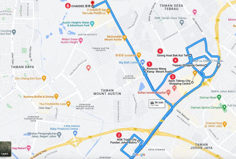 The Ultimate Day Trip Guide to Taman Mount Austin, Johor Bahru - Little Big Red Dot