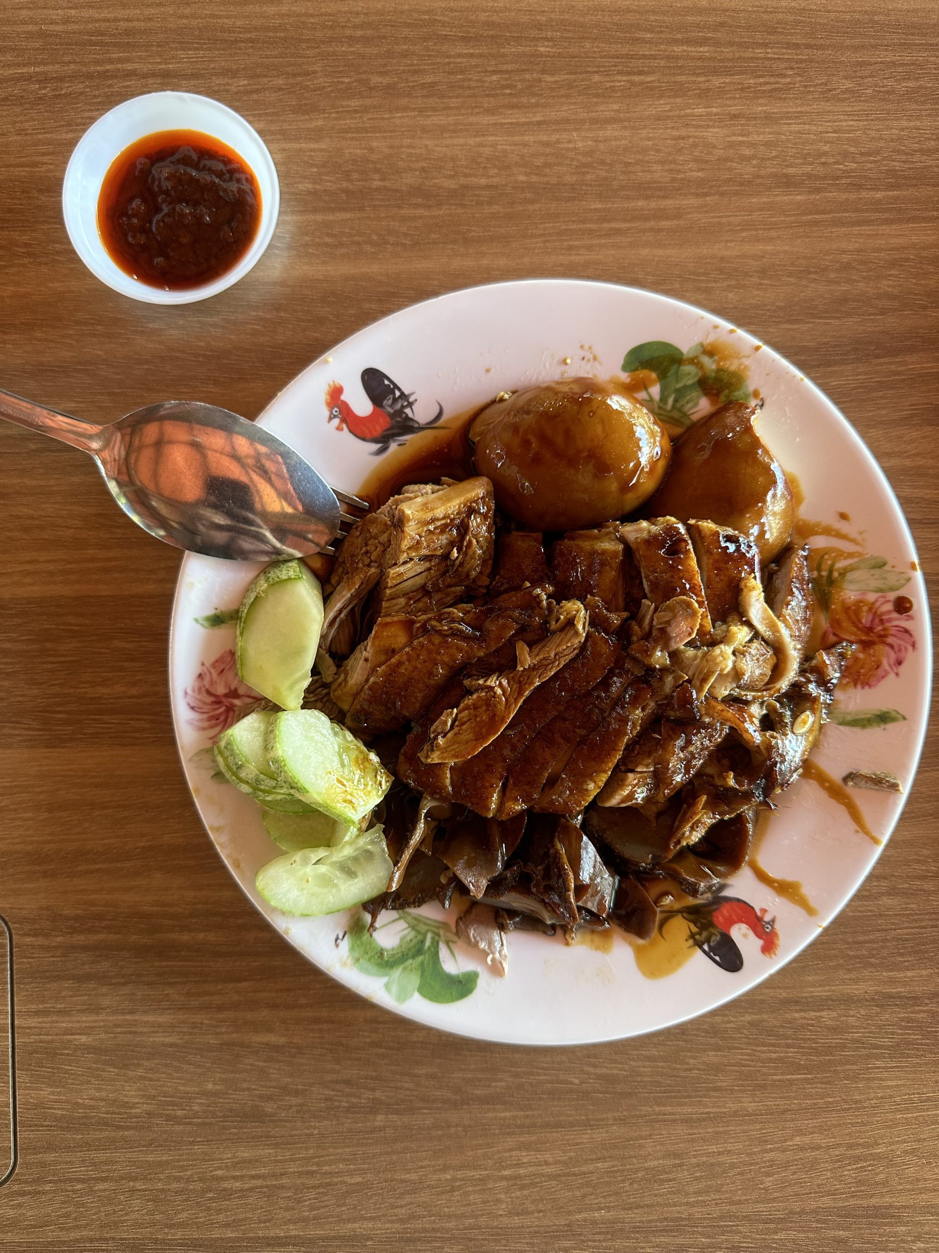 Braised Duck Stall With A Perpetual Queue - Little Big Red Dot
