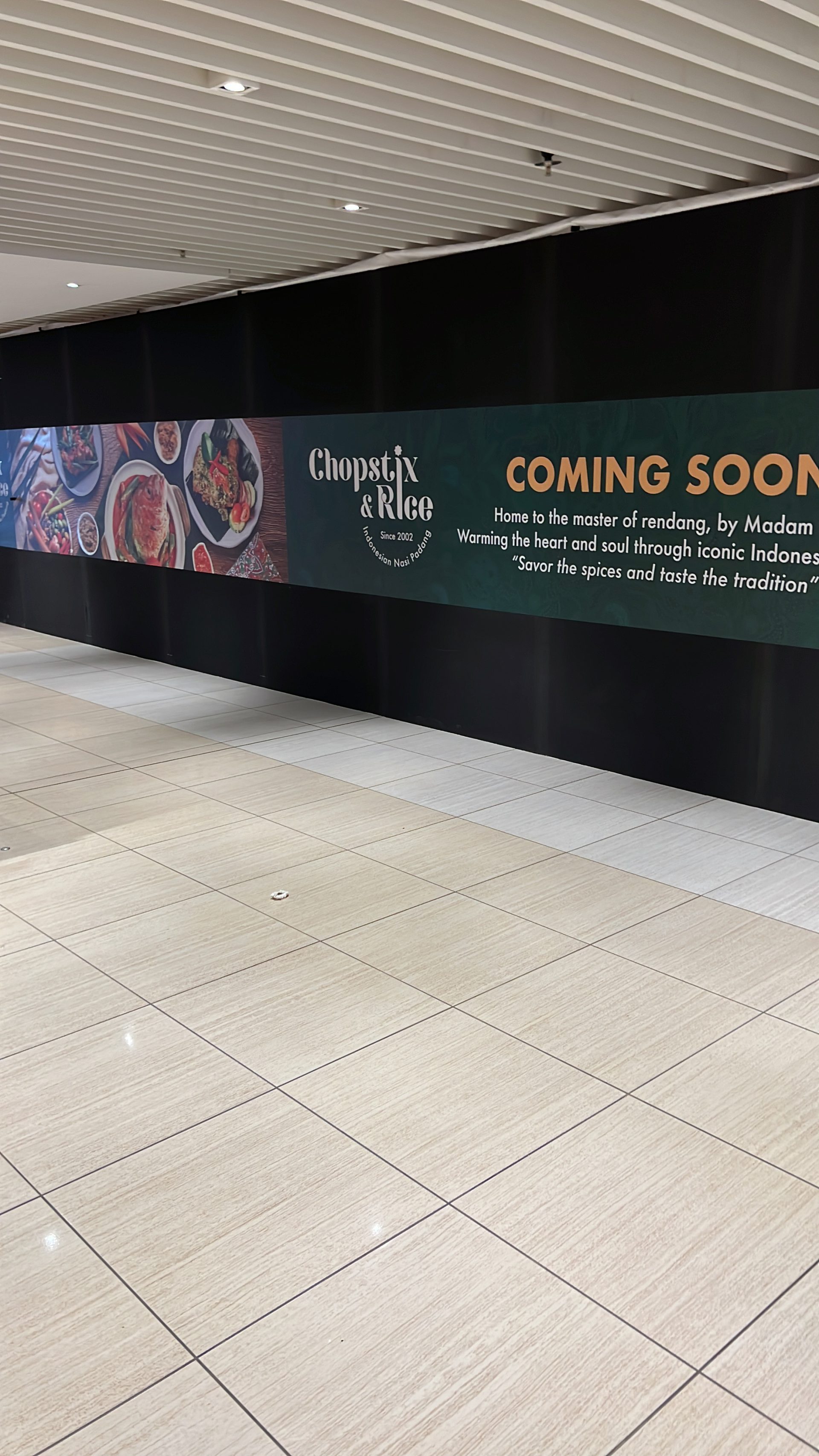 Chopstix and Rice. Relocated and reborn at Suntec City.