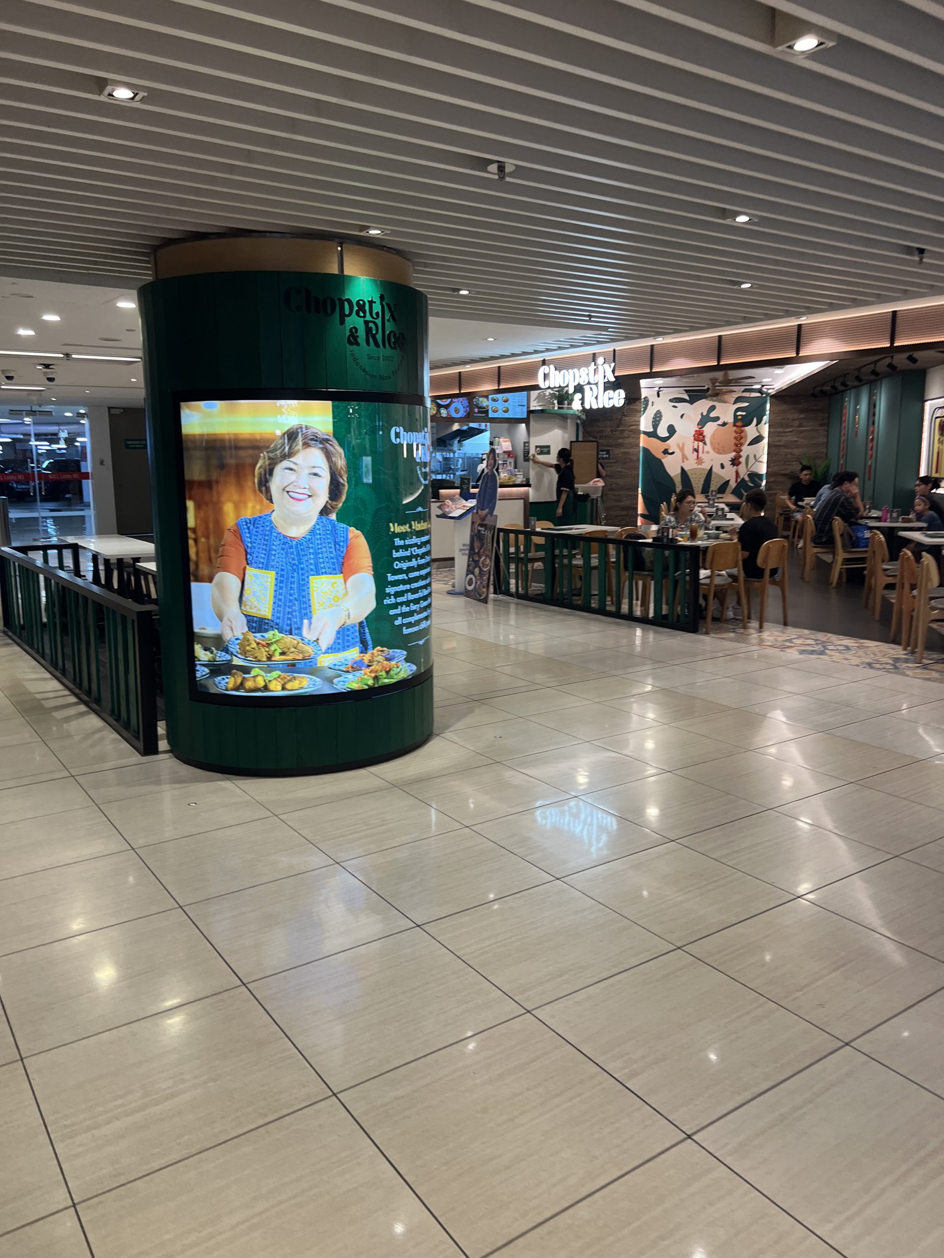 Chopstix and Rice. Relocated and reborn at Suntec City.