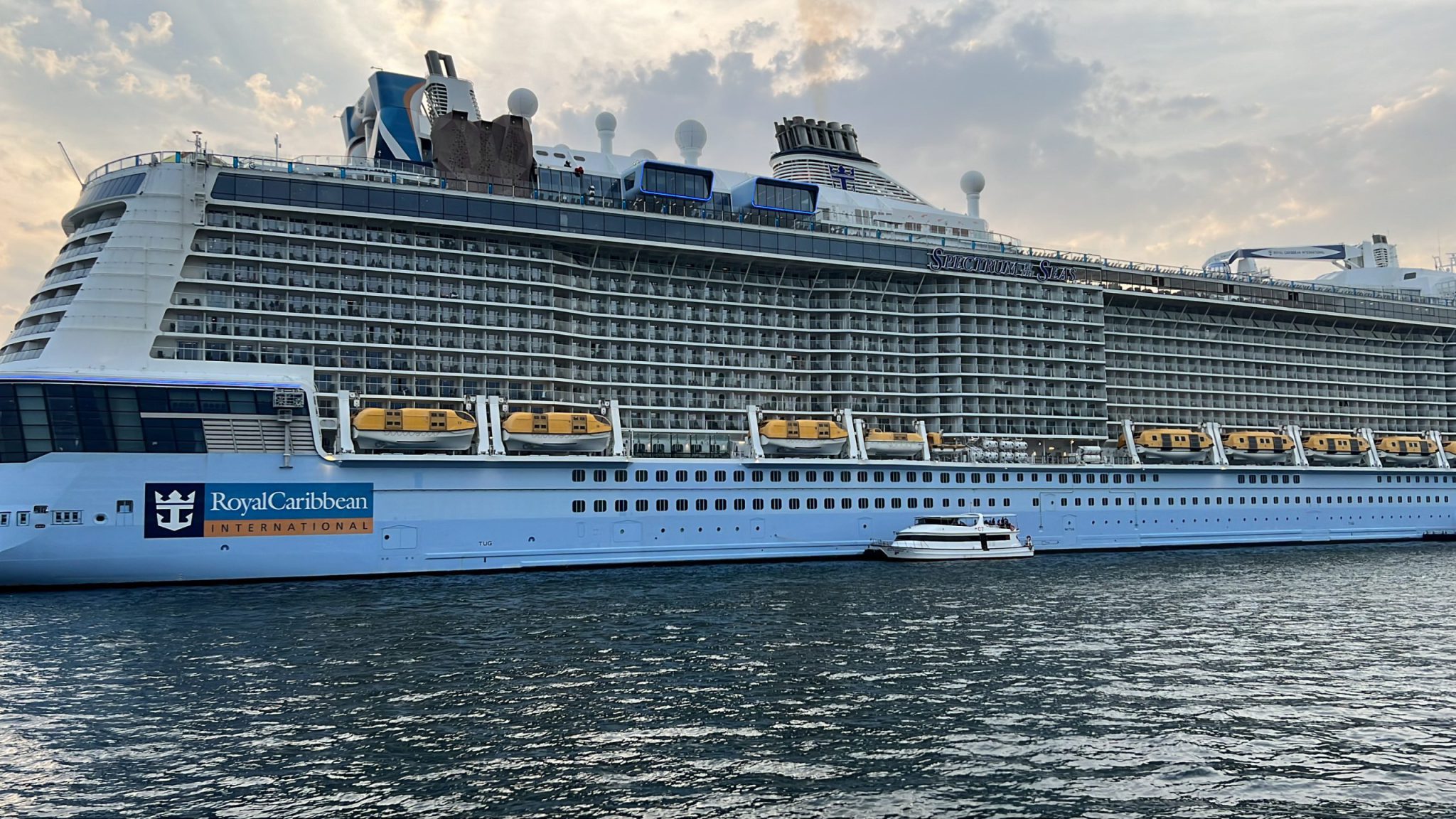 My 5D4N Royal Caribbean cruise on board the Spectrum of the Seas (Day 1)