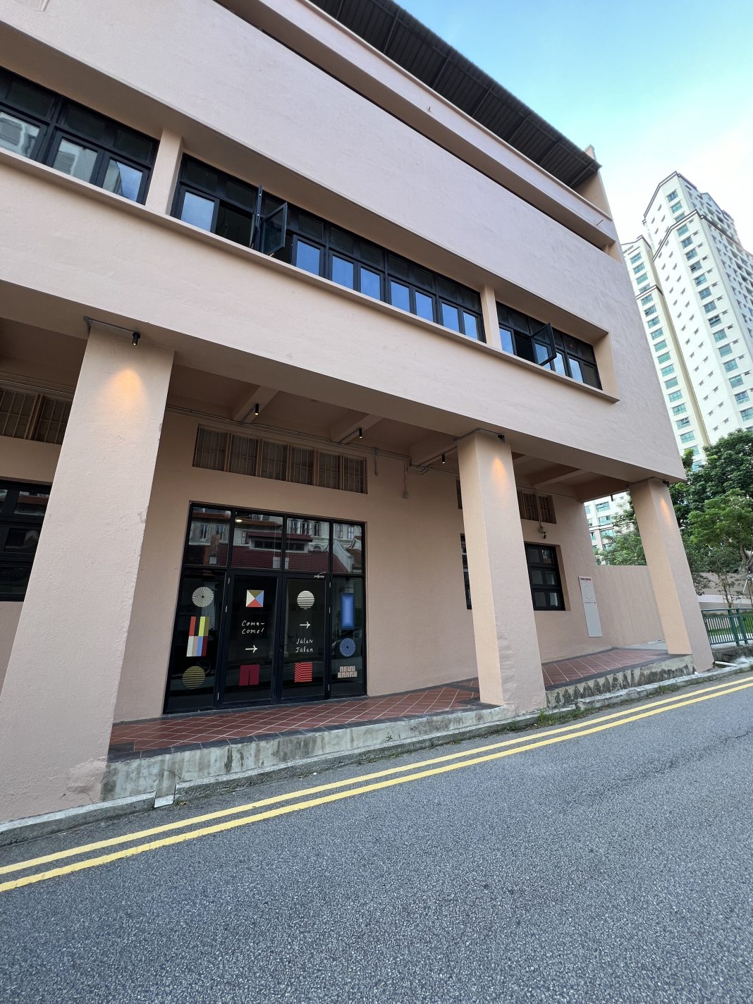 New Bahru. The old Nan Chiau High School, a new dining and shopping ...