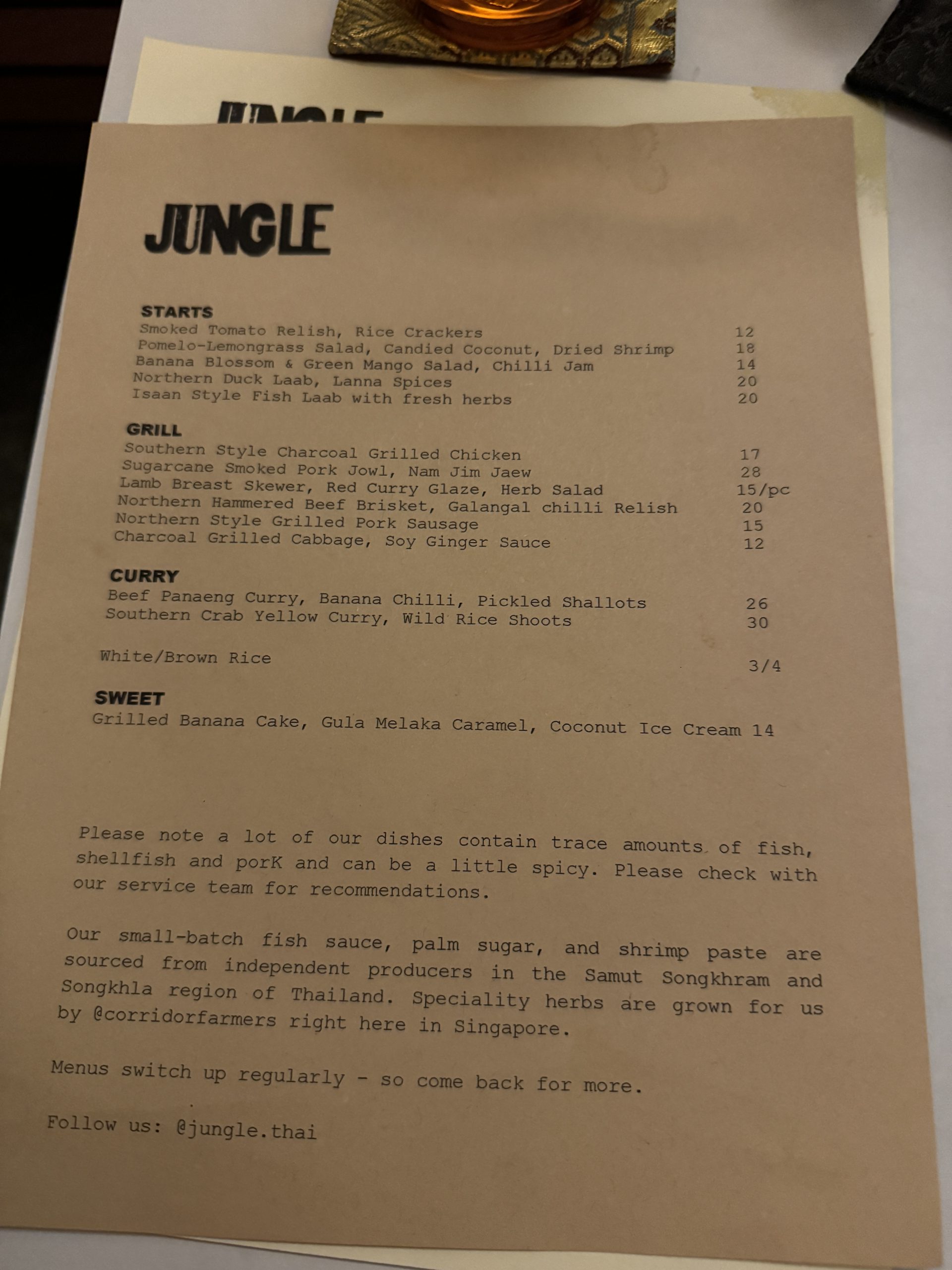 A New Thai Grill and Bar That Serves Pretty Awesome Food | Jungle Thai ...