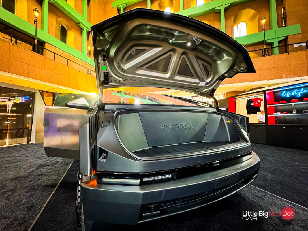 Tesla Cybertruck is in Singapore! - Little Big Red Dot