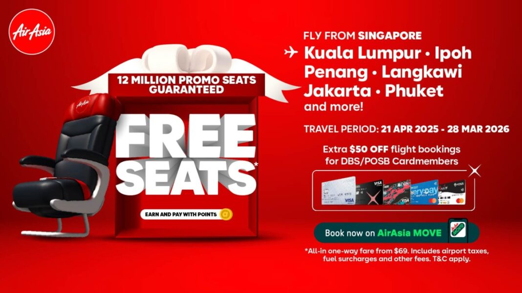 AirAsia Announces 12 Million Promotional Seats for 130 Destinations ...