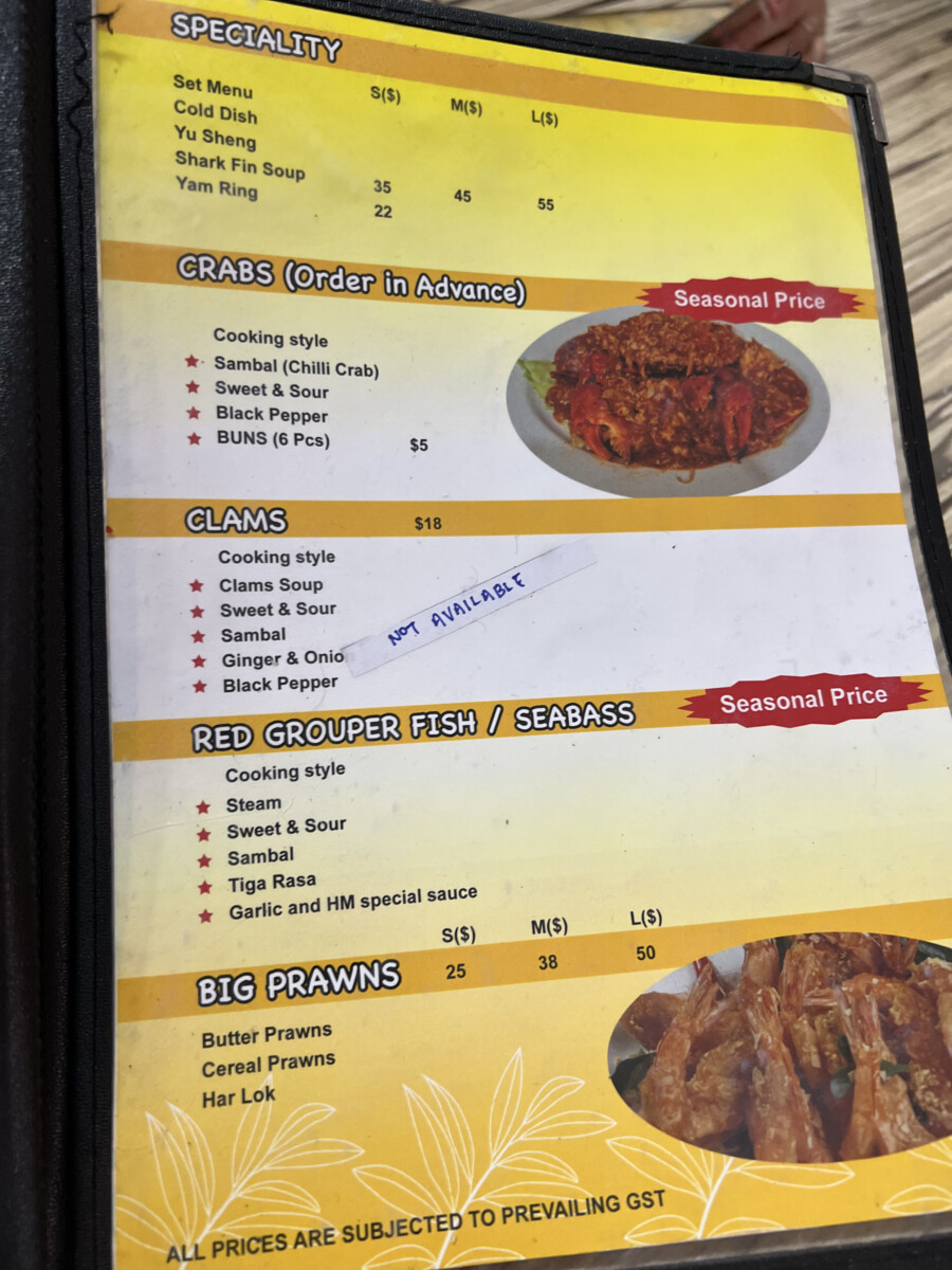 MacKenzie Rex Restaurant. Old school Oriental Halal Restaurant.