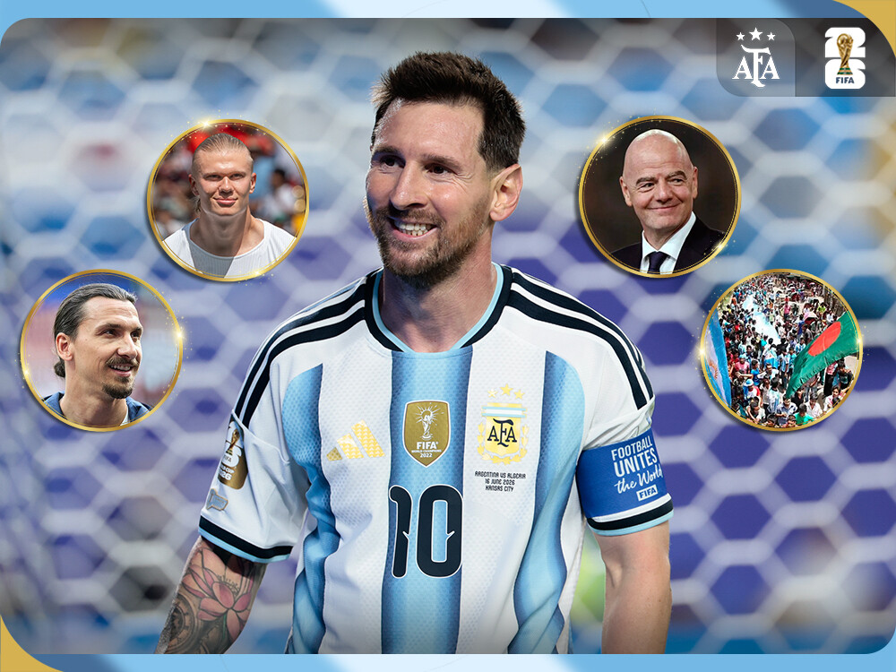 Messi Hat-Trick: Argentina 3-0 Algeria — Defending Champions Equal ...