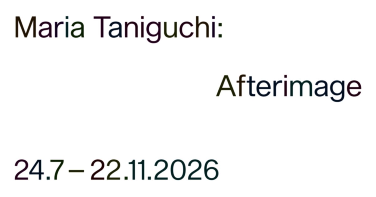Maria Taniguchi: Afterimage Opens at SAM Tanjong Pagar Distripark ...
