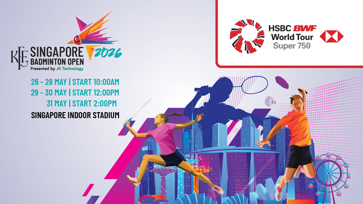 KFF Singapore Badminton Open 2026: Tickets, Schedule, Star Players